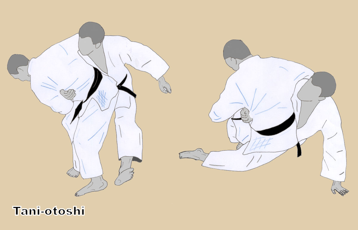 آموزش تکنیک تانی اوتوشی ( Tani Otoshi)
