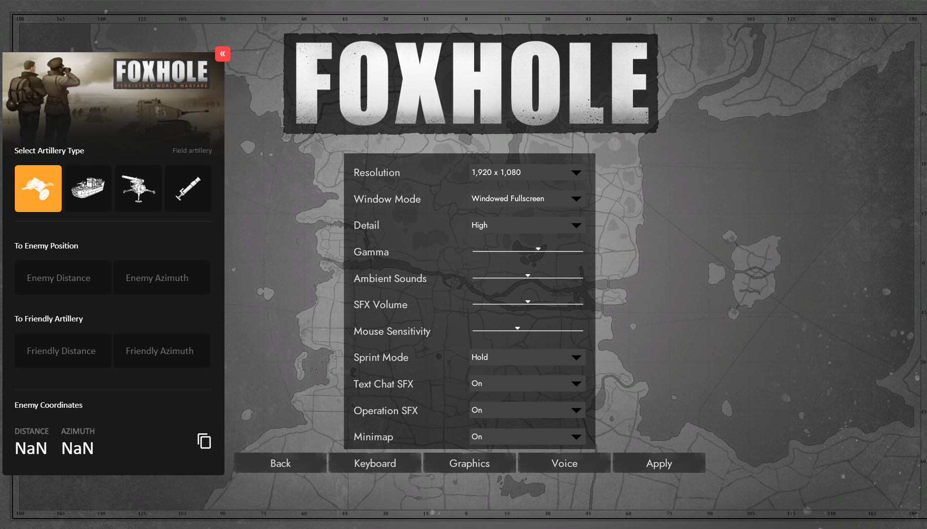 GitHub - XeniacDev/FoxholeArtillery-Windows: A simplistic calculator ...